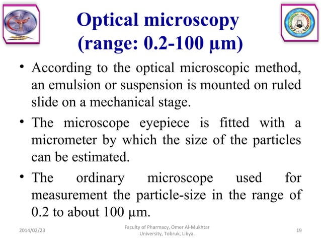 Micromeritics | PPT | Chemistry | Science