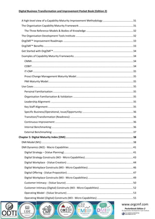 Digital Transformation & Improvement Pocketbook | PDF