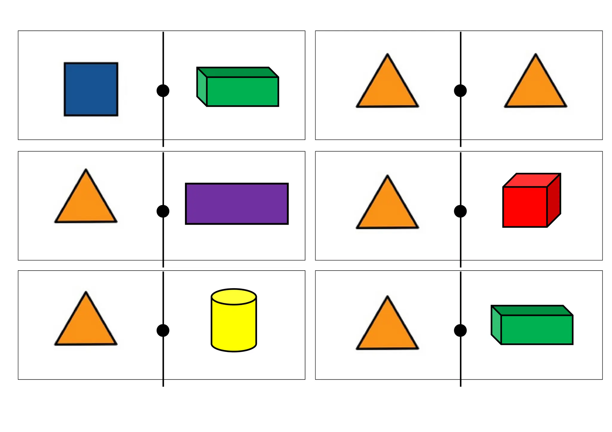 domino figures geomètriques educació infantil | PDF