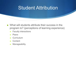 Framework for Online Doctoral Program Evaluation using Learning Analytics | PPTX | Educational ...