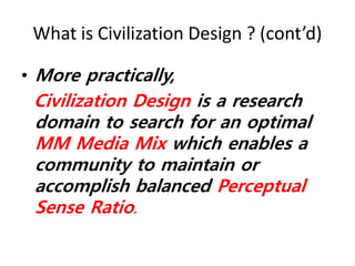 Civilization Design | PDF | Science