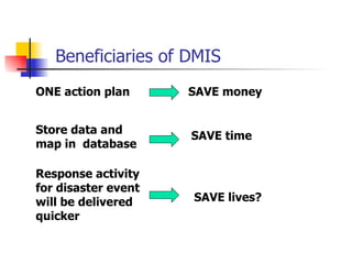 Presentation on Disaster Management Information System by Le Minh Ba ...