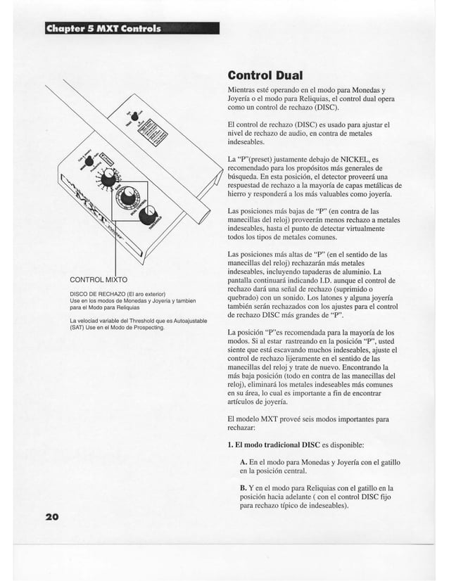Manual castellano MXT | PDF