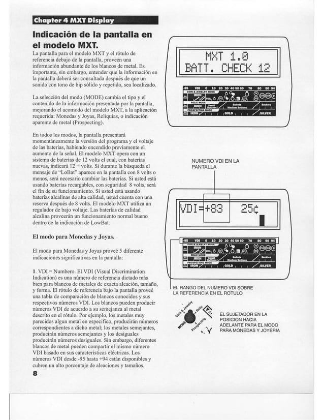 Manual castellano MXT | PDF