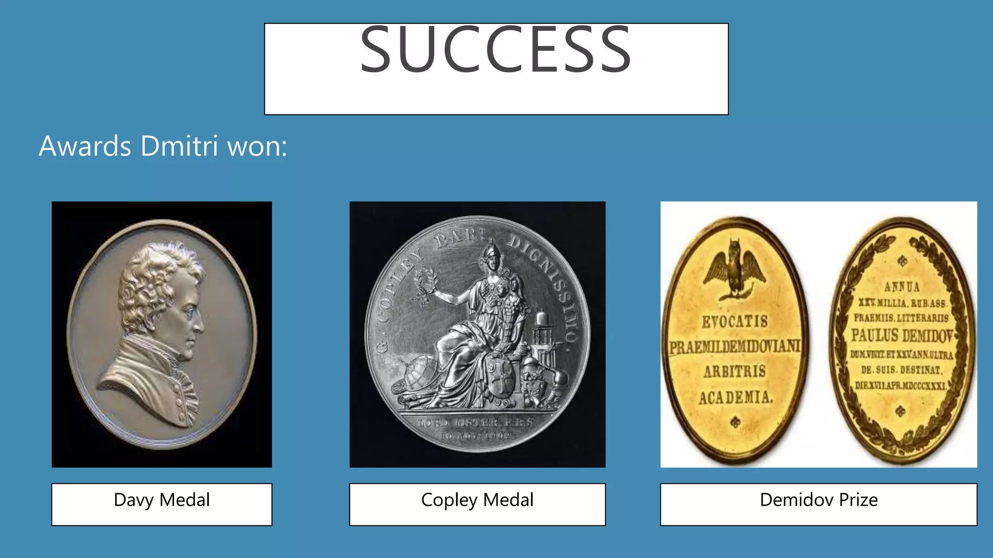 Biography of Dmitri Mendeleev. | PPTX