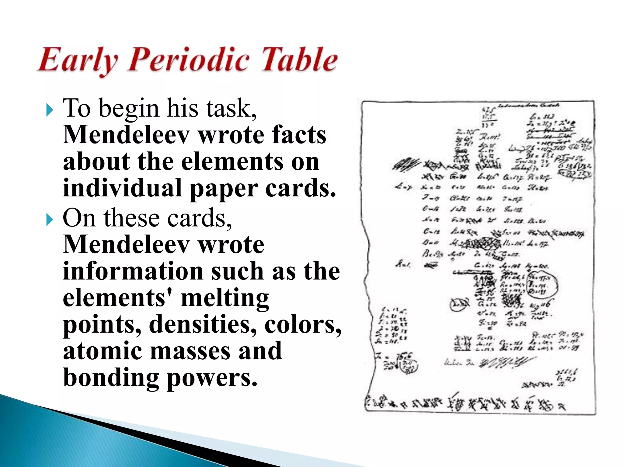 Dmitri mendeleev ppt | PPTX