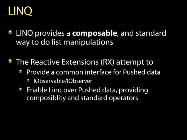 Reactive Extensions | PPT