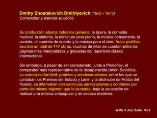 Dmitri Shostakovich Biografia | PPS