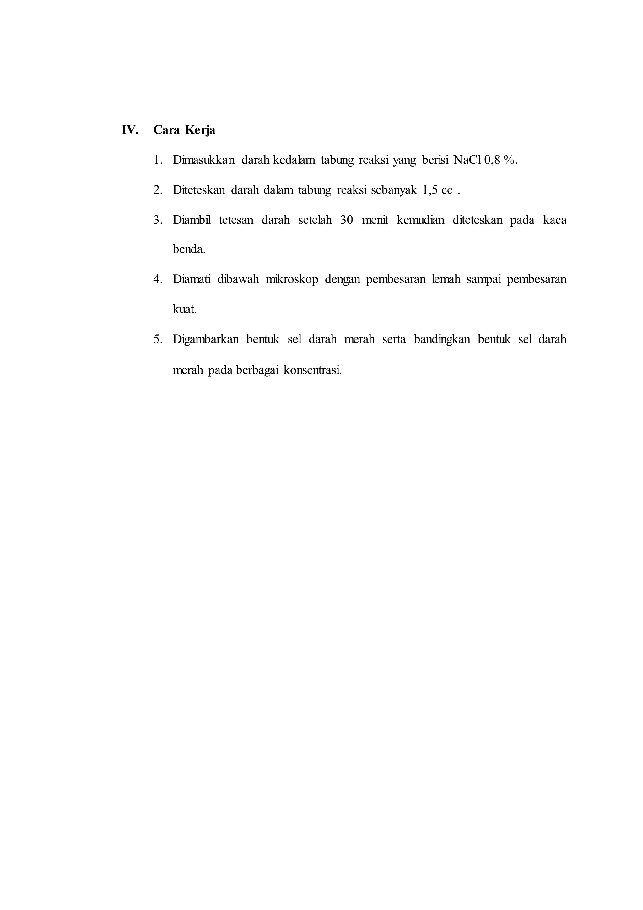 Praktikum ii sel darah ayam (http://arisnagan.blogspot.co.id) | DOCX