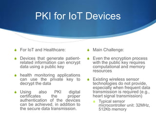 Enabling Data Protection through PKI encryption in IoT m-Health Devices ...