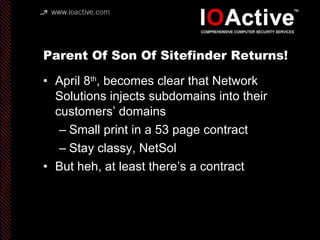 ISP Network Analyzing Tactics | PPT