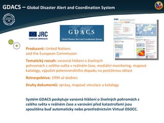 Disaster Monitoring | PPT