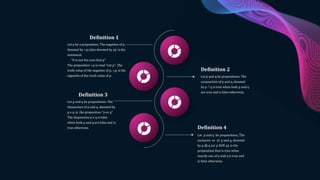 Proposition & Logical Operations | PPTX