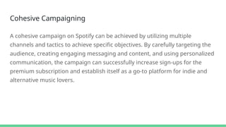 Digital Management lab work in Spotify . | PPT