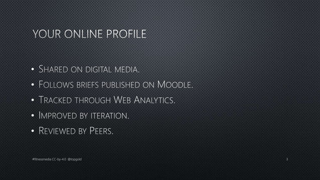 Creating Digital Media Profiles Online | PPTX