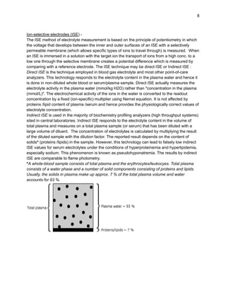 DMLT (2nd Year) : Body fluids, Electrolytes and Water balance - Some ...