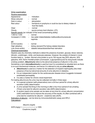 DMLT (2nd Year) : Kidney Function Tests - Some basic concepts (U. P ...