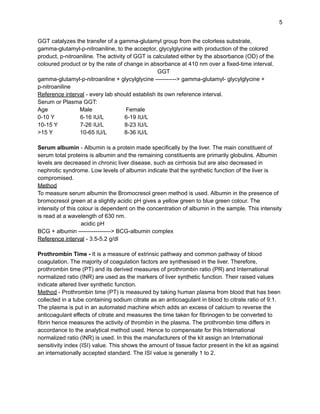 DMLT (2nd Year) : Liver Function Tests - Some basic concepts (U. P ...