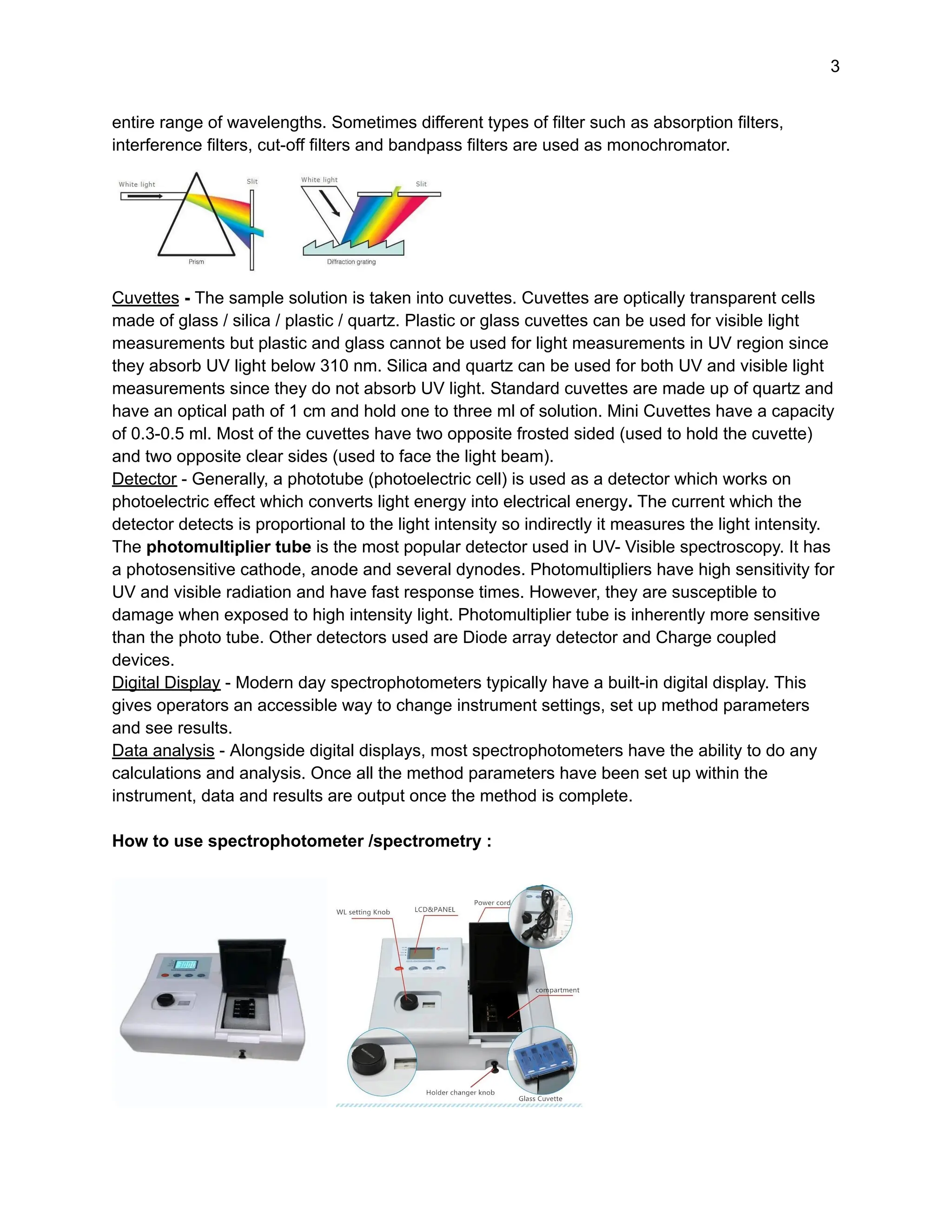DMLT (2nd Year) : UV-VIS Spectroscopy / spectrometry - Some basic ...