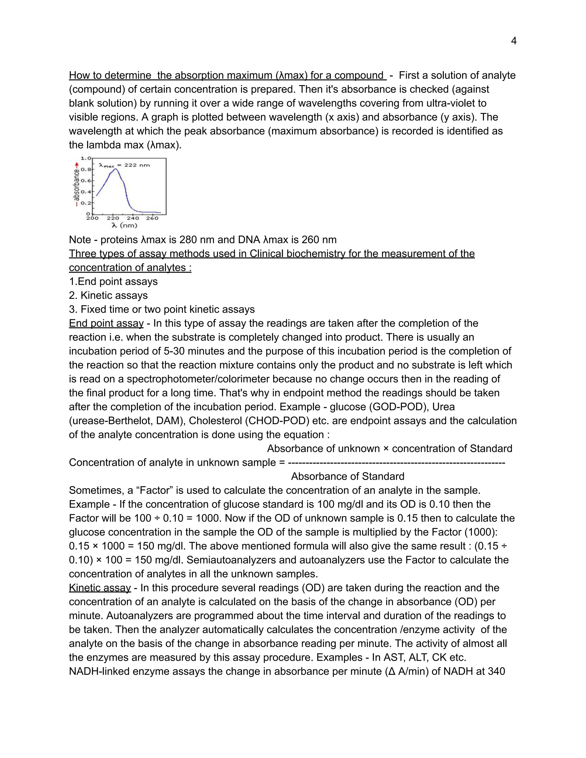 DMLT (2nd Year) : UV-VIS Spectroscopy / spectrometry - Some basic ...