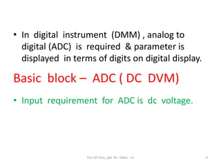 Digital Multimeter part 1 | PPT