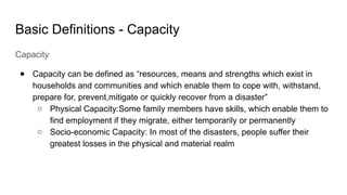 DISASTER MITIGATION AND MANAGEMENT NOTES | PPTX