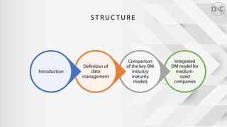 A Comparative Study of Data Management Maturity Models | PDF