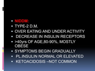 DM mbbs.pptx | Diabetes | Diseases and Conditions