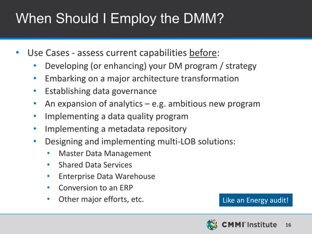 A Data Management Maturity Model Case Study | PDF