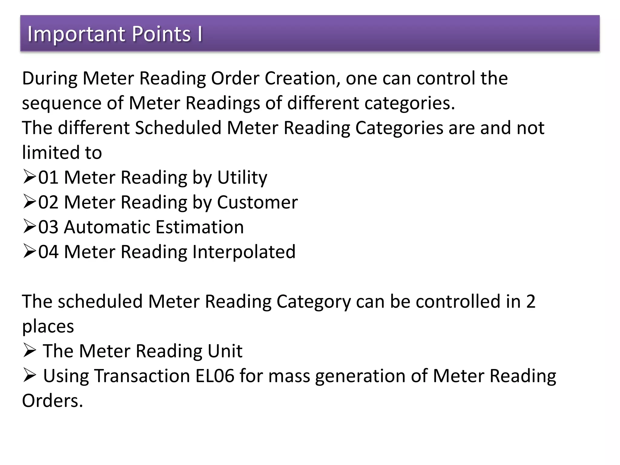 DM Estimation on Meter Reading Control | PPTX
