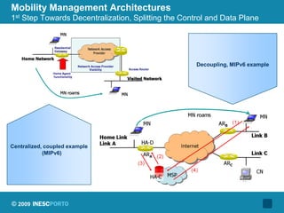 Mobility Management: Centralized vs. de-centralized approaches | PPT