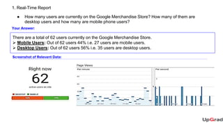 Web Analytics Live Project | PPTX