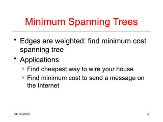 DM Min SPan Tree Minimum spanning tree .pptx
