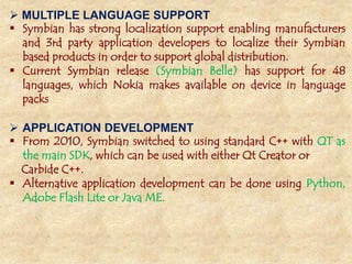 Mobile Operating Systems | PPTX