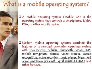 Mobile Operating Systems | PPTX