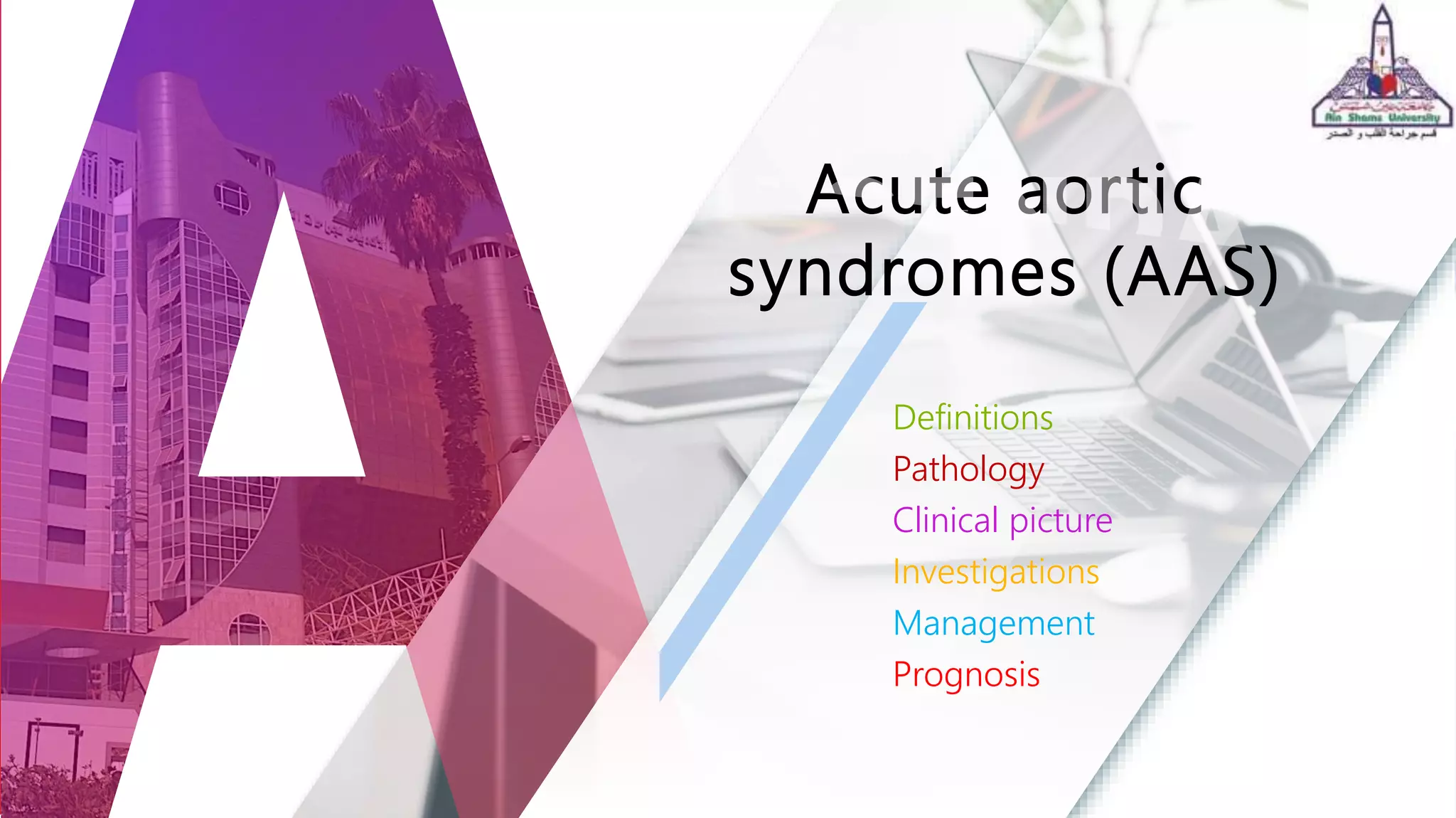 Aortic Diseases Ain Shams Post graduate CTS Course | PPT
