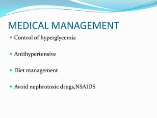 Dm nephro pathy | PPTX