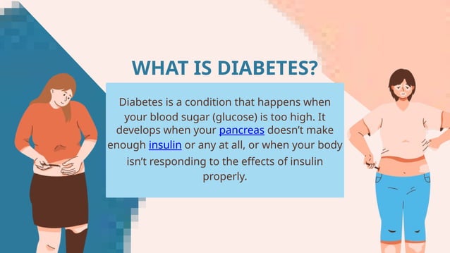 introduction for Diabetic Mellitus - simplified | PPT