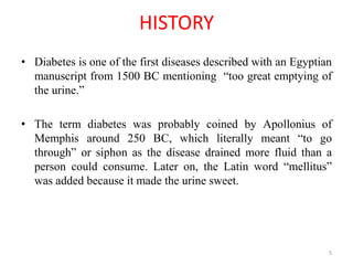 Diabetes mellitus & Periodontium | PPTX