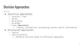 Decision Making | PPT