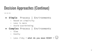 Decision Making | PPT