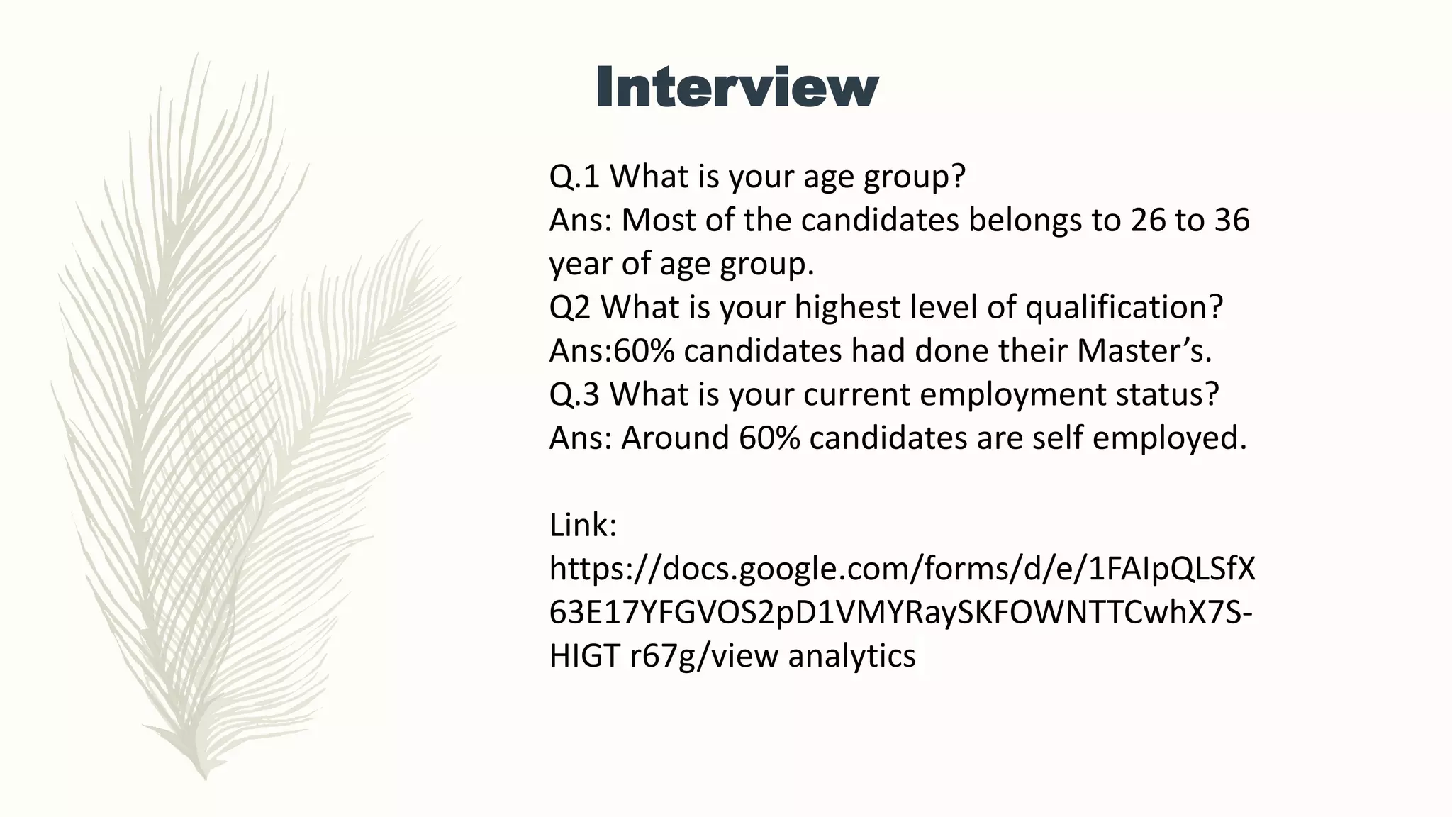 DMND Program project1 | PPT