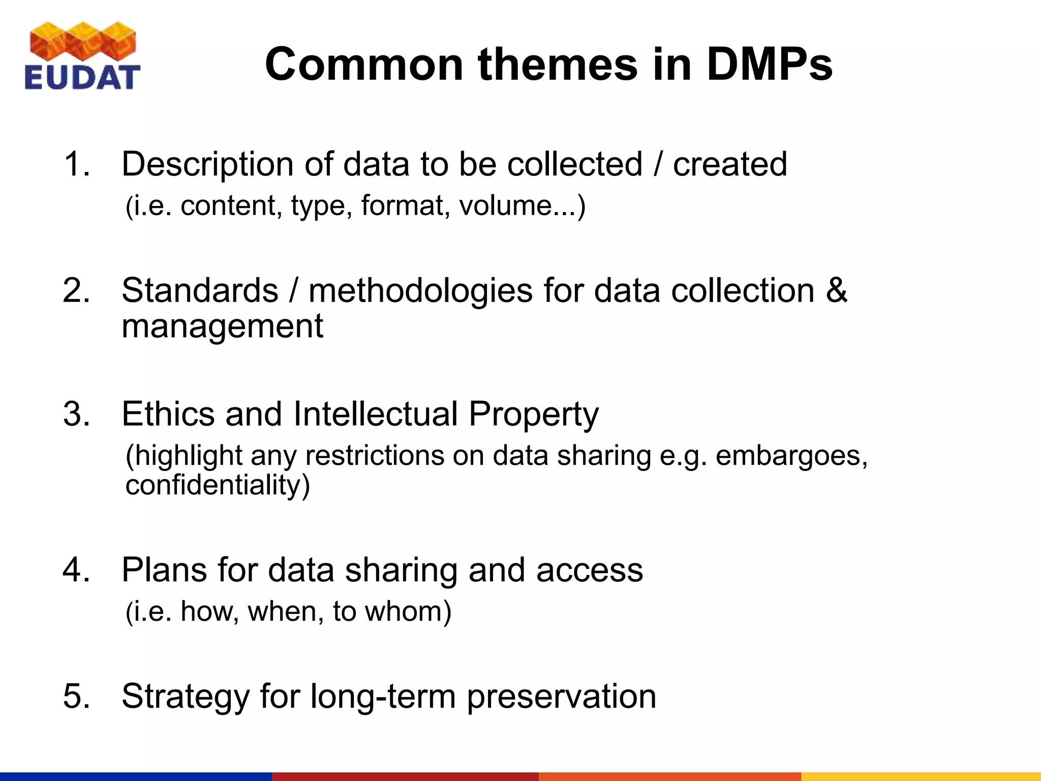 What is a DMP | PPT
