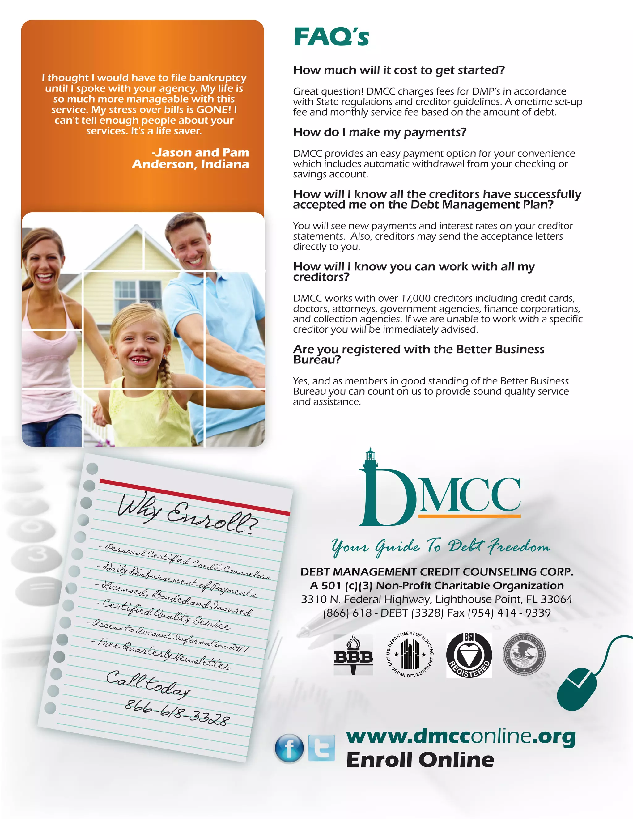 Debt Management Plan Brochure | PDF