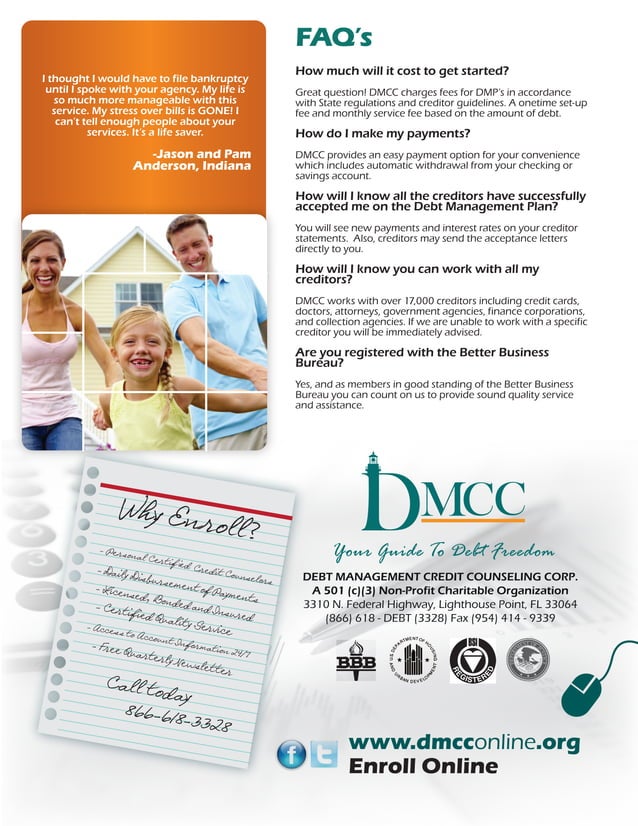 Debt Management Plan Brochure | PDF