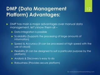 DMP Data Management Platform | PPTX