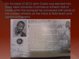 John Carlos | PPT