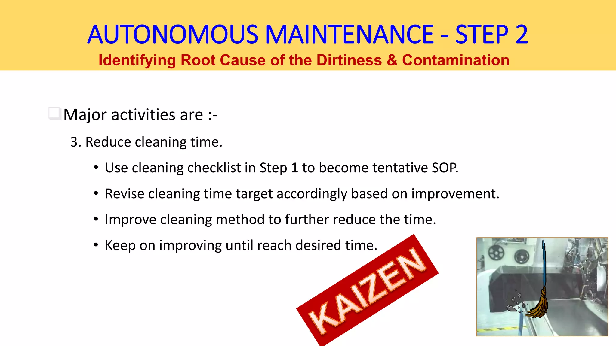 AUTONOMOUS MAINTENANCE | PPTX