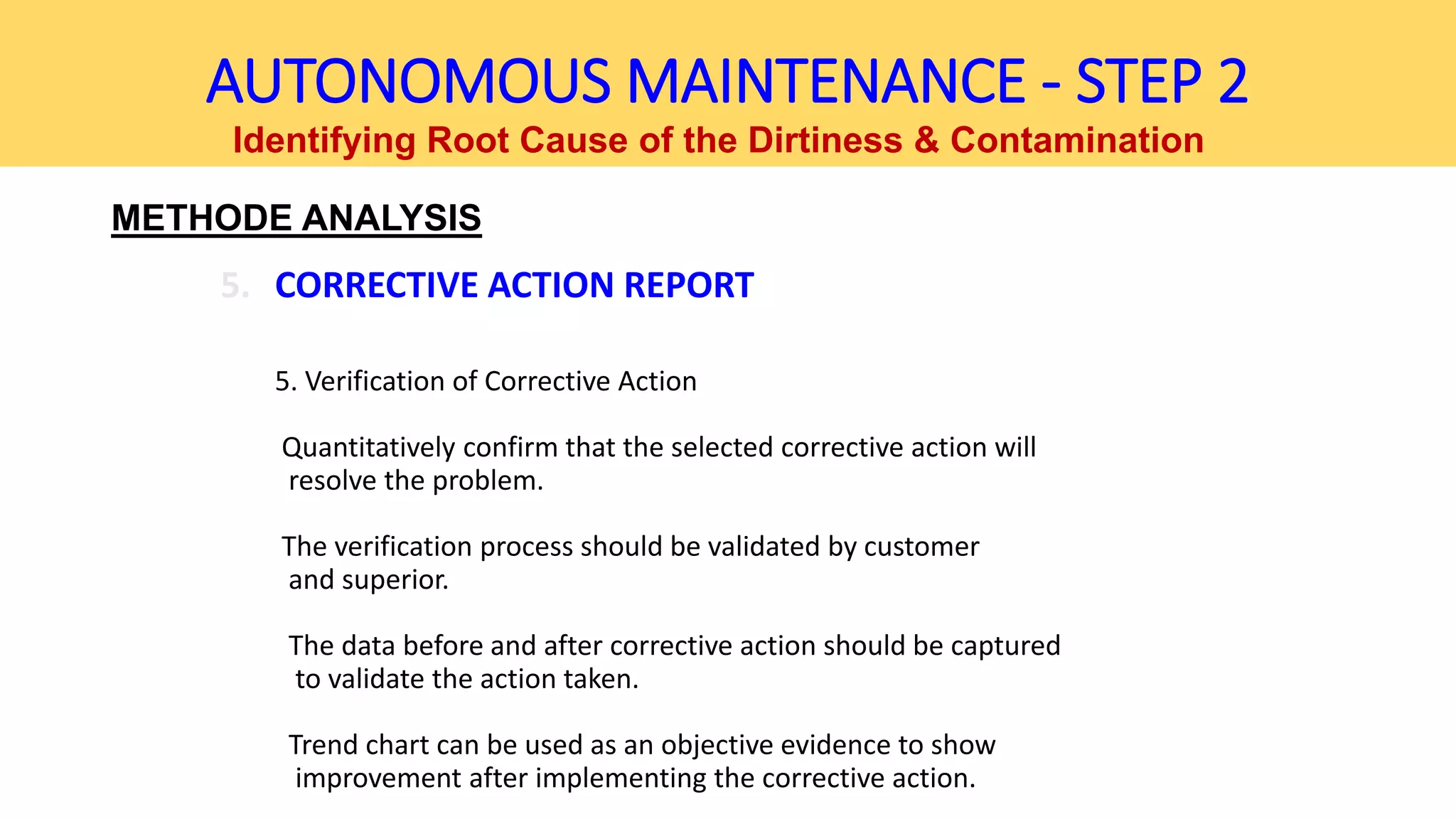 AUTONOMOUS MAINTENANCE | PPTX