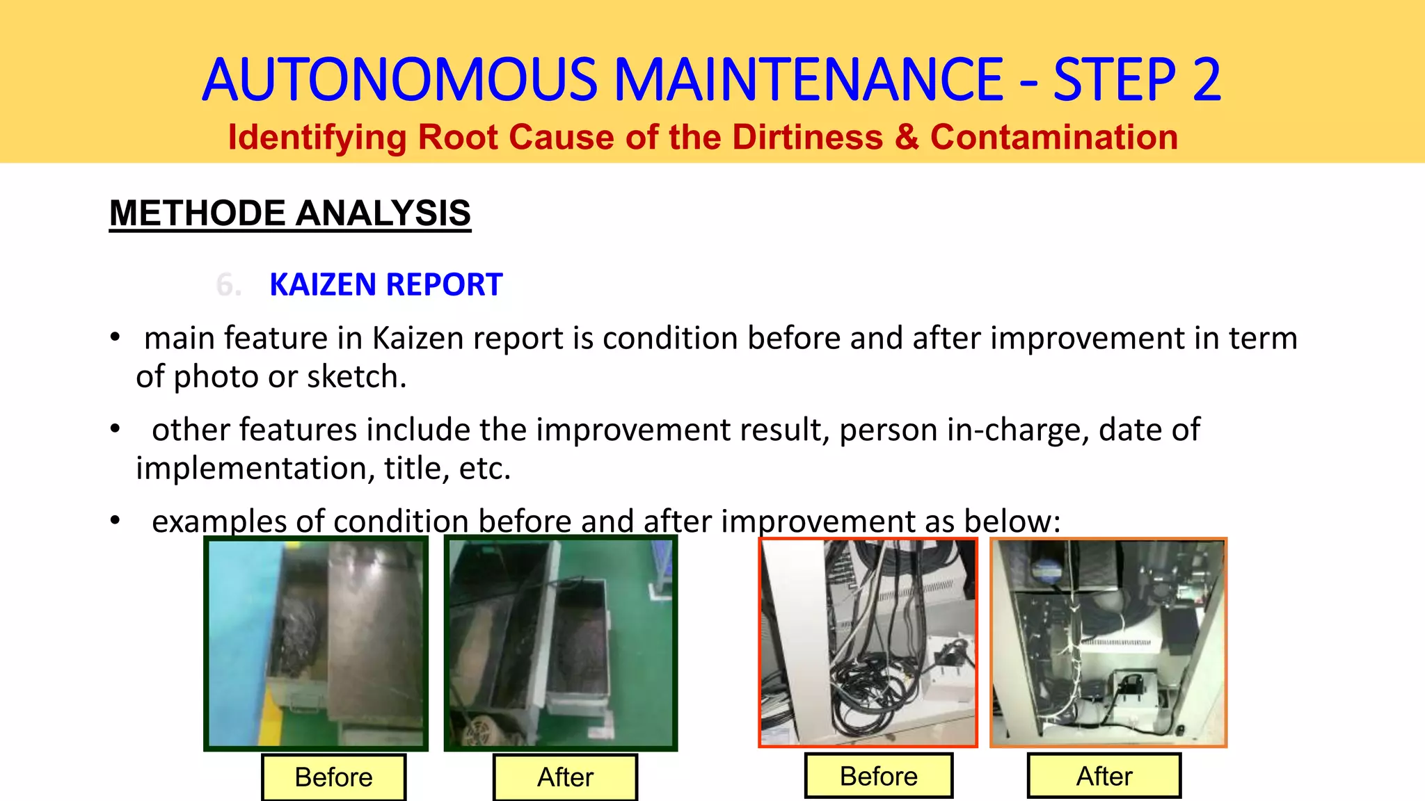 AUTONOMOUS MAINTENANCE | PPTX